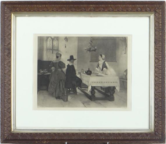 Francis Davis Millet | Francis Davis Millet - Between Two Fires - Print ...