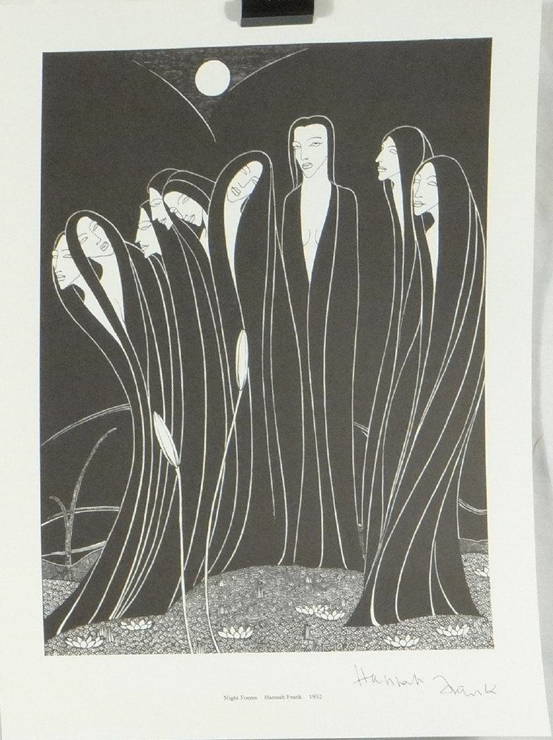 Hannah Frank | Hannah Frank - Five pencil signed prints | MutualArt