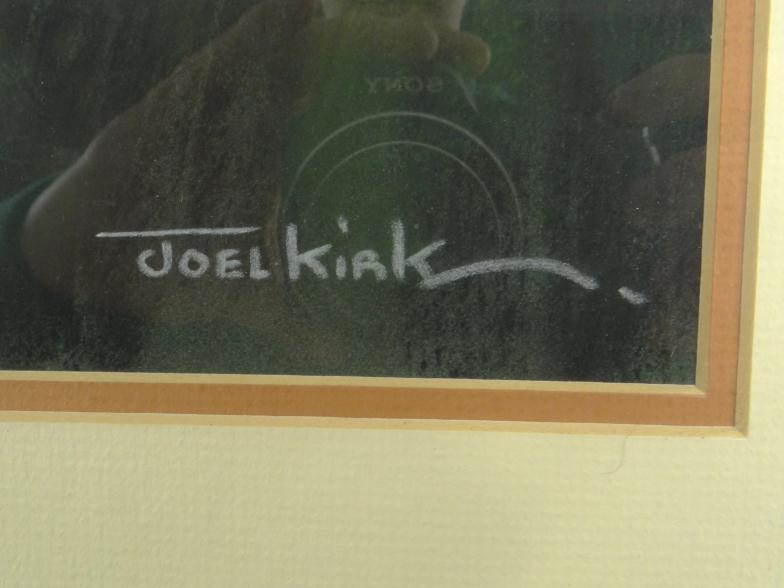 Joel Kirk | Joel Kirk - Pastel portrait of a tiger | MutualArt