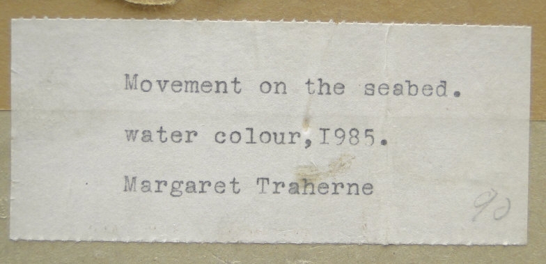 Margaret Traherne | Margaret Traherne - Movement on the Sea Bed and ...