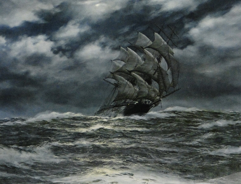 Henry Scott | Henry Scott - The Dreadnought - Pencil signed print ...