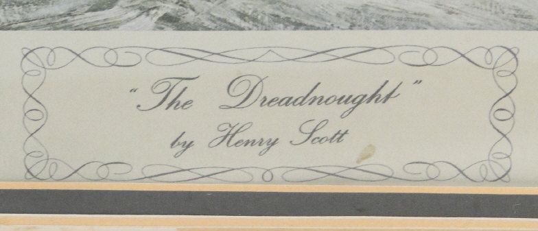 Henry Scott | Henry Scott - The Dreadnought - Pencil signed print ...