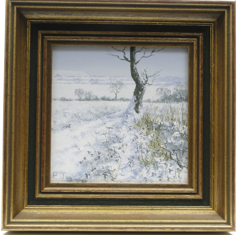Peter Jay | Peter Jay - Two oil onto board landscape scenes | MutualArt