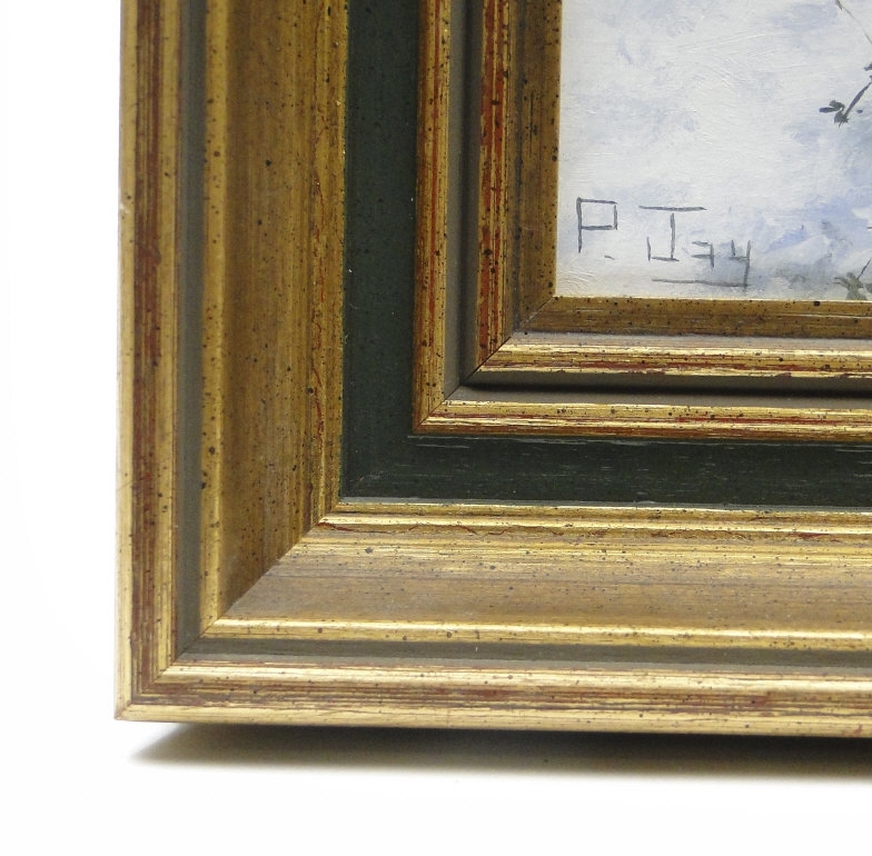 Peter Jay | Peter Jay - Two oil onto board landscape scenes | MutualArt