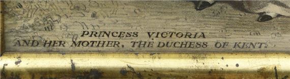 Princess Victoria | 19th Century hand coloured print of the Princess ...