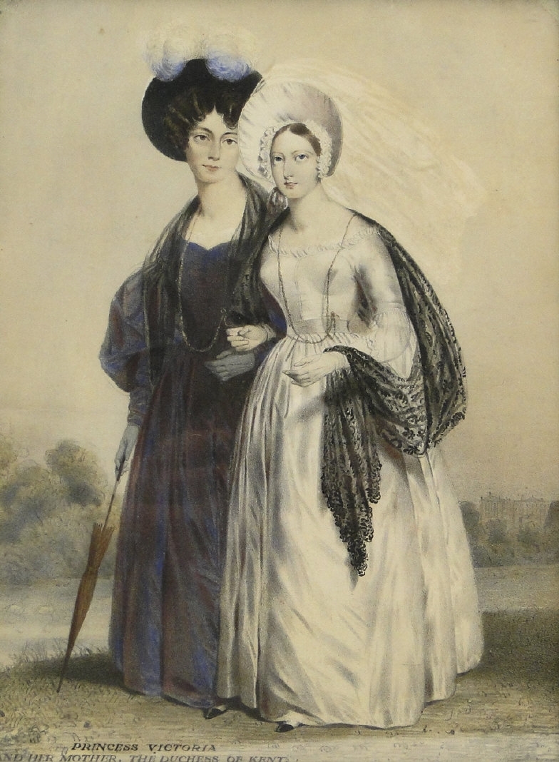 Princess Victoria | 19th Century hand coloured print of the Princess ...