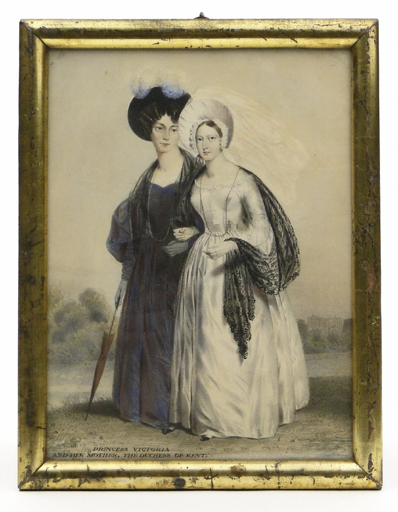 Princess Victoria | 19th Century hand coloured print of the Princess ...
