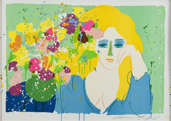 Walasse Ting | Flower Beauty (1981) | MutualArt