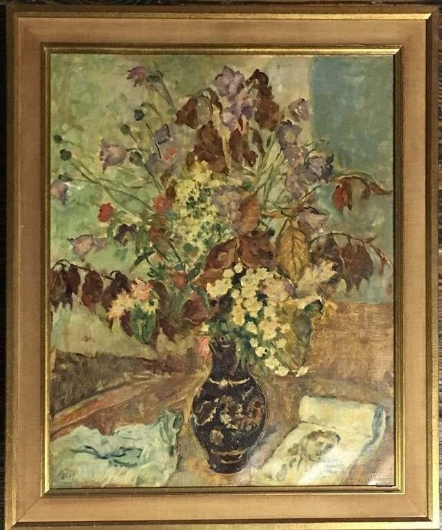 Herman Lipot | Still Life Of Flowers | MutualArt