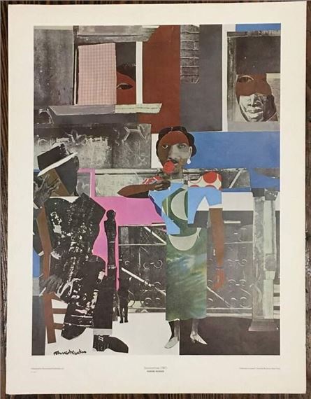 Romare Bearden | Summertime (1967) | MutualArt