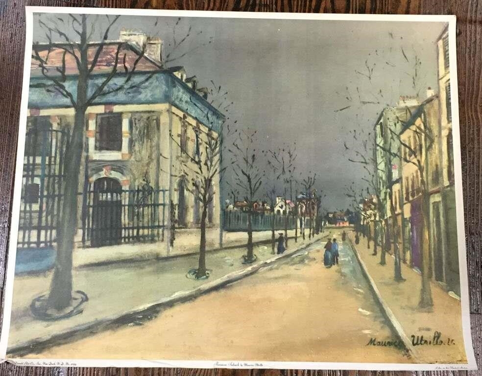 Maurice Utrillo | Parisian Suburb | MutualArt