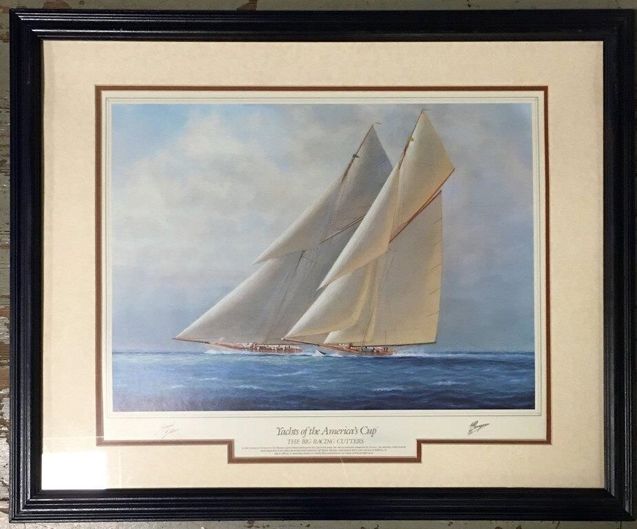 Tim Thompson | Yachts Of The America's Cup | MutualArt