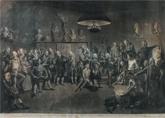 Johan Zoffany | The Royal Academy of Arts (1773) | MutualArt
