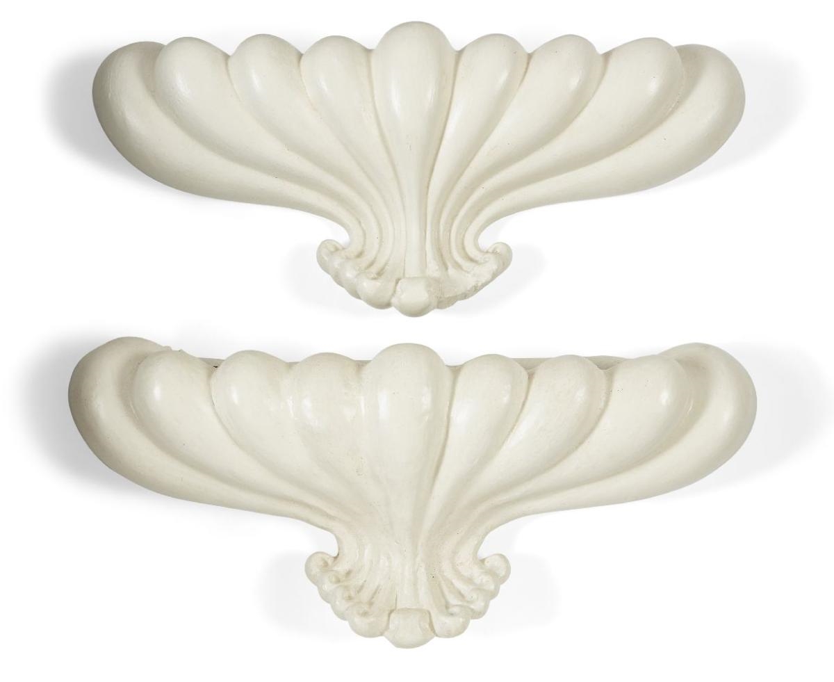 Constance Spry | Pair of lobed wall vases (20th Century) | MutualArt