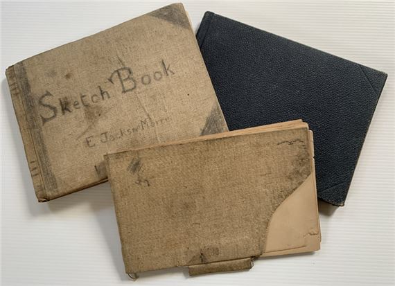 Ethel Jackson Morris | Chasing a Rabbit (1921) | MutualArt