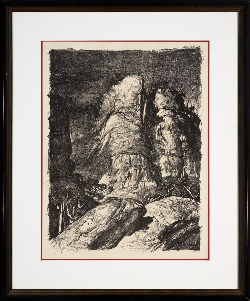 Lloyd Rees | Timeless Cliffs | MutualArt