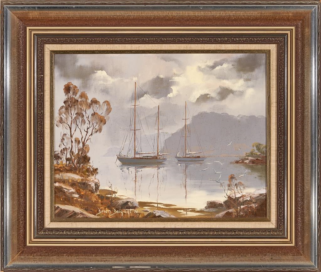 Brian Baigent | Early Morning, Cowan Waters (1976) | MutualArt