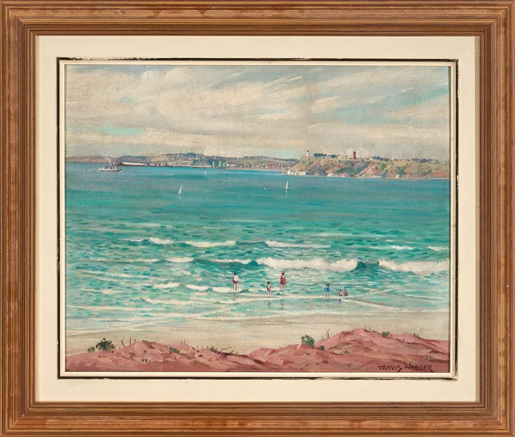 Travis Webber | Beach Scene, Sydney | MutualArt