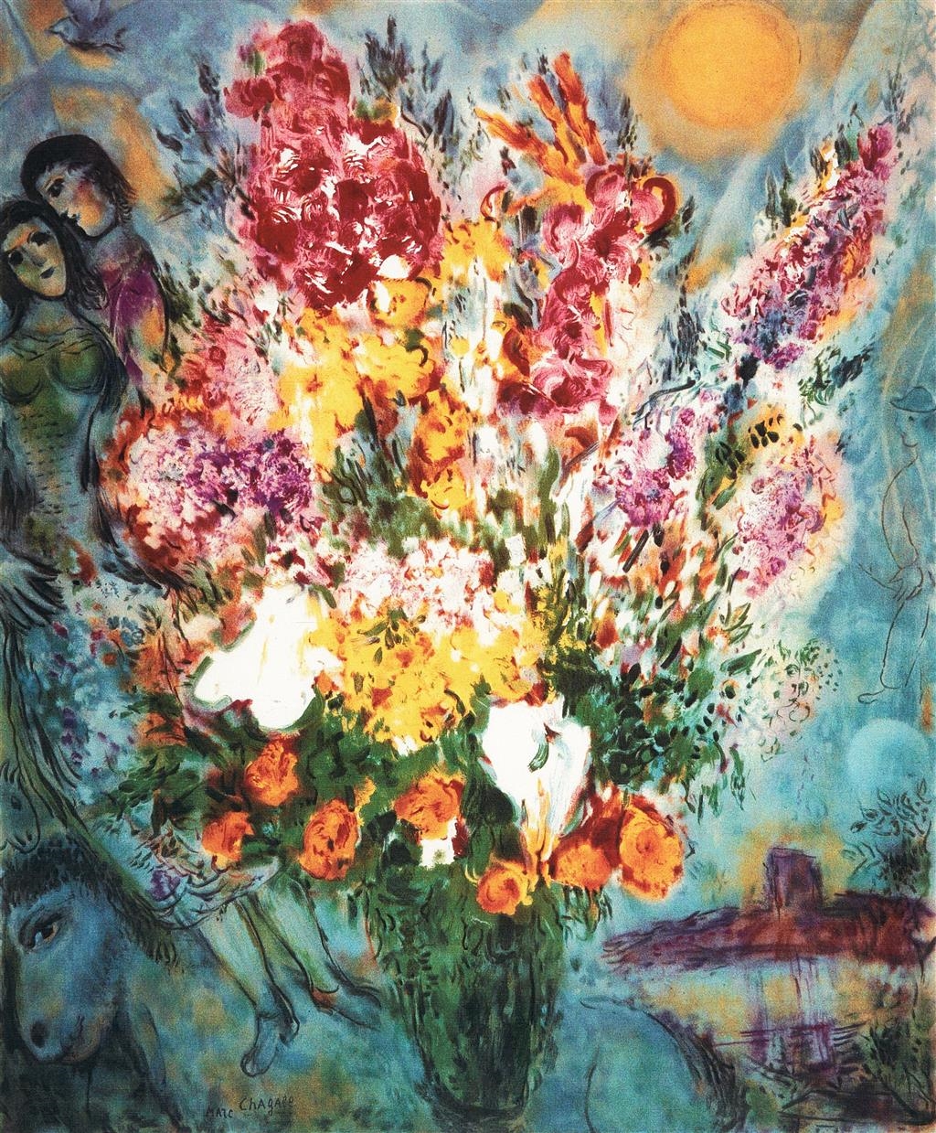 Marc Chagall | Bouquet of Flowers | MutualArt