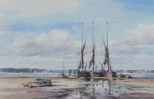 Graham Howlett | Summer Sunlight, Pin Mill | MutualArt