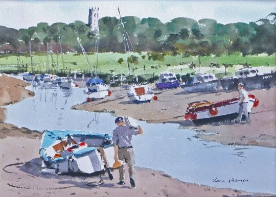 Ken Hayes | View of Blakeney | MutualArt
