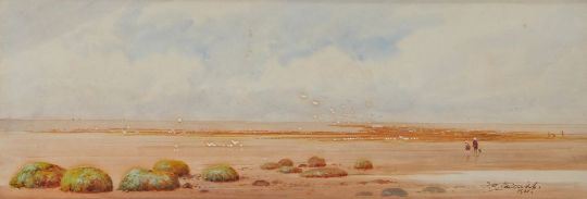 Frederick Henry Partridge | North Norfolk Coastal View (1921) | MutualArt