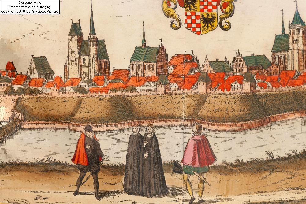 Braun and Hogenburg | Mapa Nysy i Legnicy (1618) | MutualArt