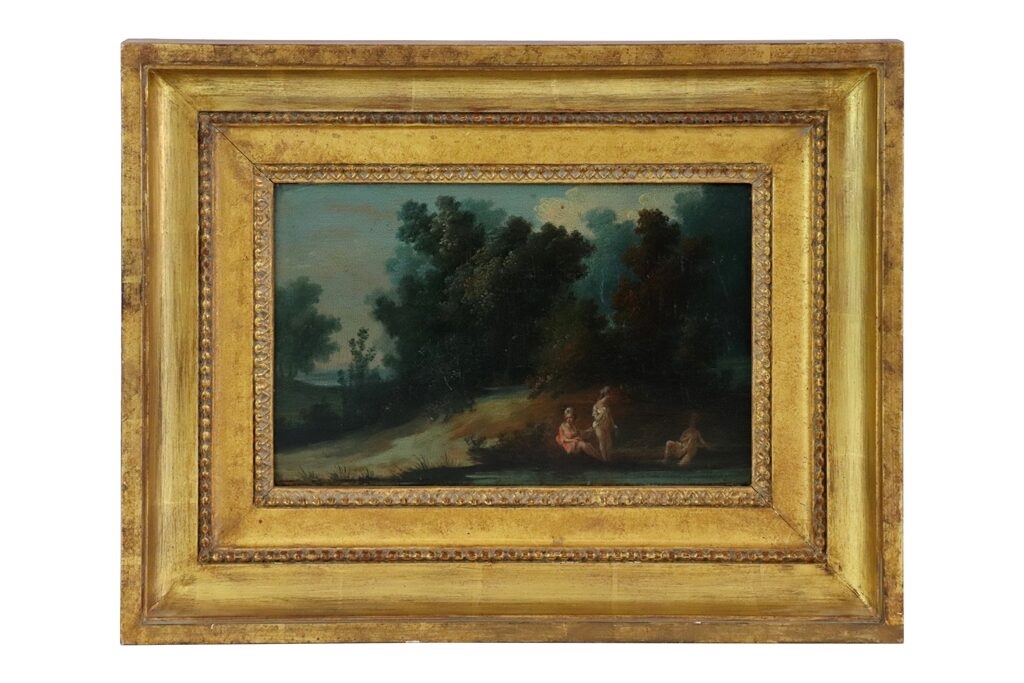 Louis Gabriel Moreau | Baignades en forêt | MutualArt
