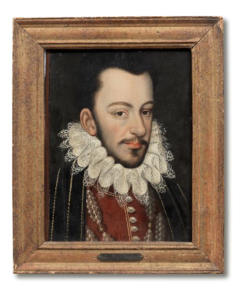 François Clouet | Portrait of King Henri III of France, bust-length, in ...