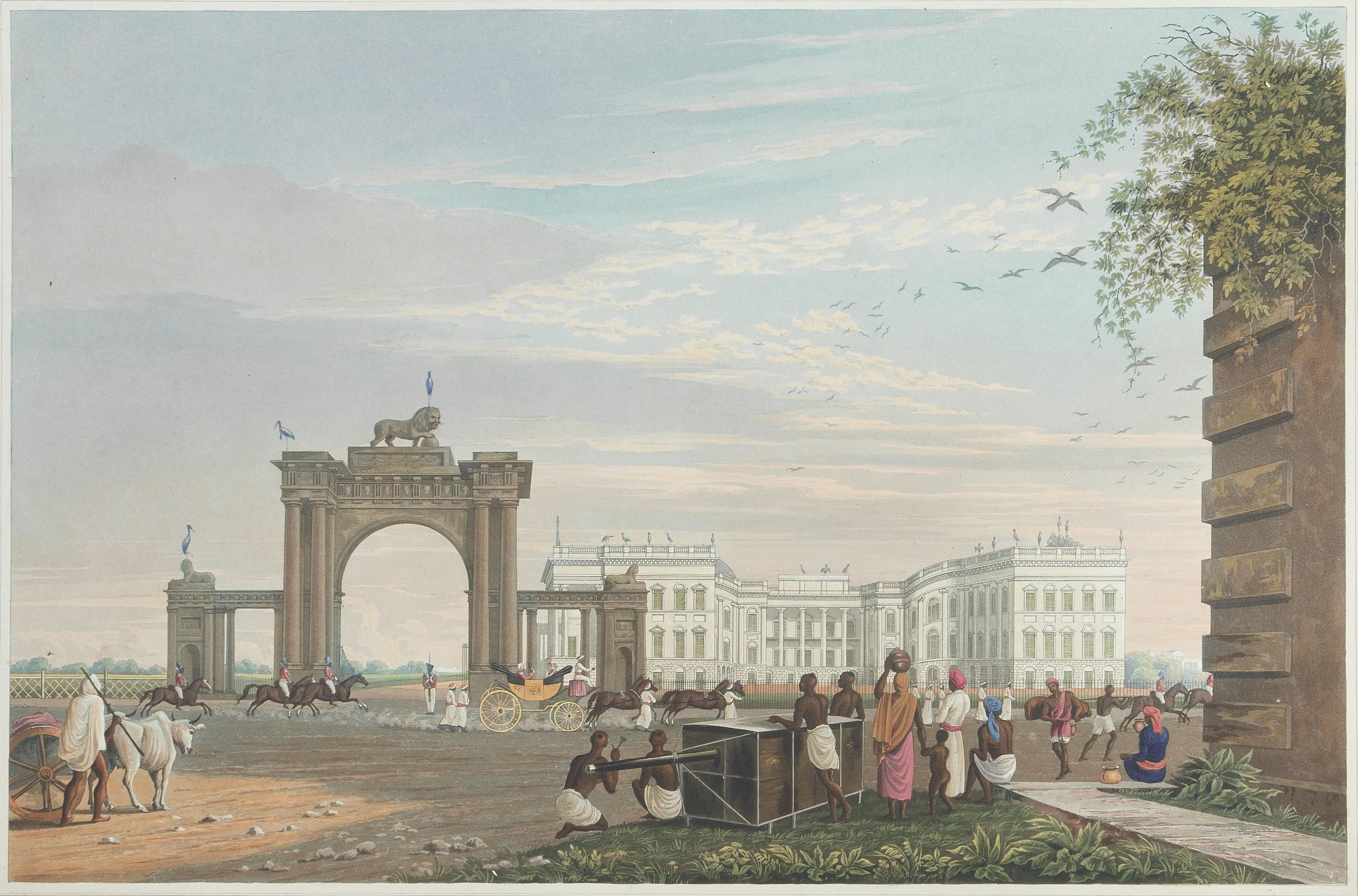 Robert Havell | [Views of Calcutta and its Environs, from Drawings ...