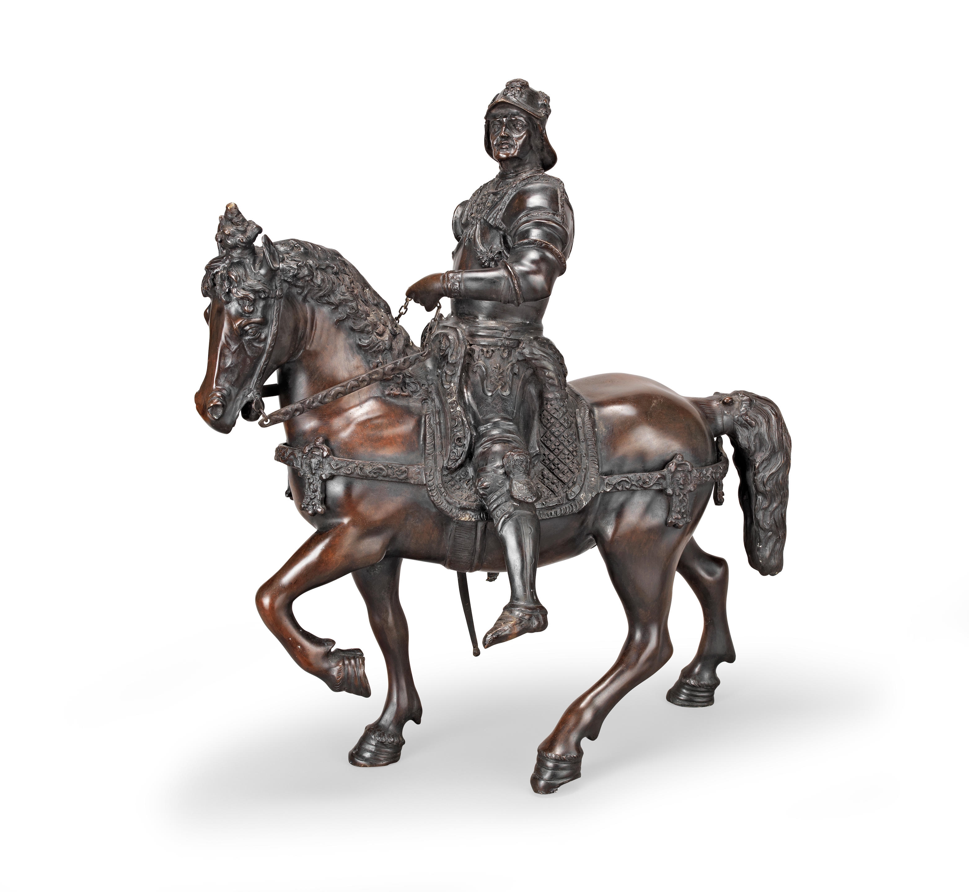 Andrea del Verrocchio | Equestrian figure of Bartolomeo Colleoni ...
