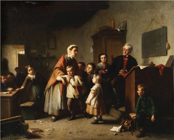 August Heyn | The reluctant pupil | MutualArt