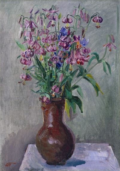Arkady Plastov | Imperial curls (1930) | MutualArt