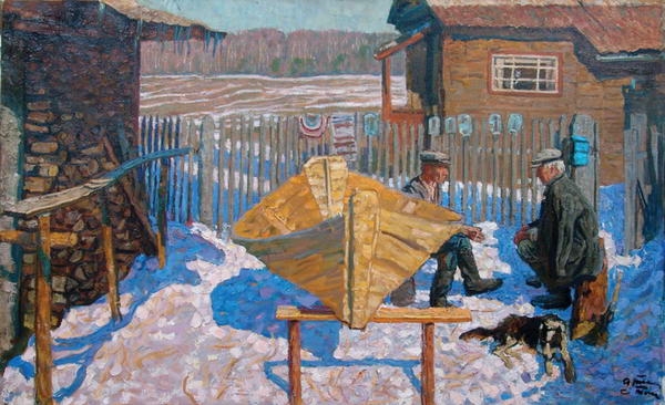 Sergei Tkachev | New Boat (1998) | MutualArt