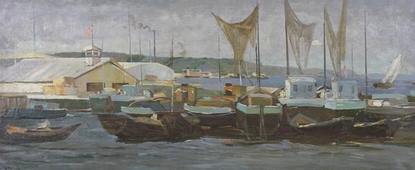 Boris Yakovlevich Ryauzov | Fish Fleet | MutualArt