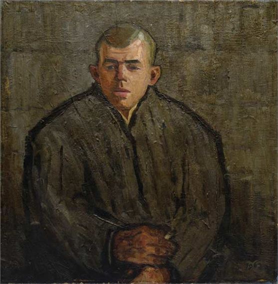 Vasiliy Semyonovich Kucherovskiy | Portrait of a con (1966) | MutualArt
