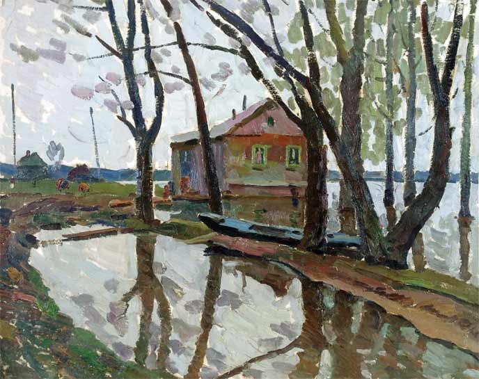 Alexei Ivanovich Butov | Summerhouse (1980) | MutualArt