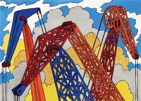 Nikolai Andrianovich Ermolaev Andrianovich | Three cranes (1960 ...