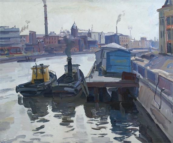 Igor Suvorov | Old Towboats (1983) | MutualArt