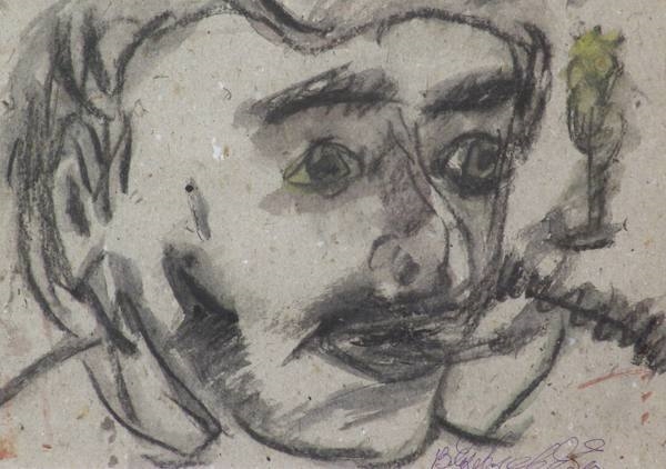 Vladimir Yakovlev | Self-portrait (1992) | MutualArt