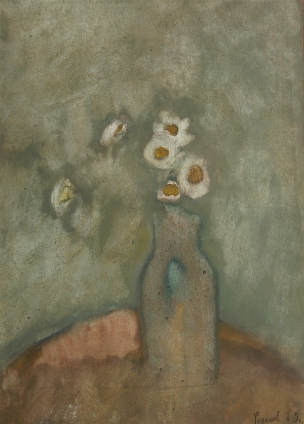 Mikhail Zakharievich Rudakov | Bunch of flowers (1973) | MutualArt