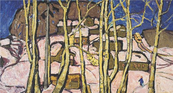 Veniamin Alekseevich Safonov | Ping snow (1969) | MutualArt