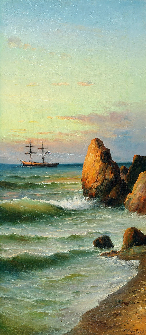 Grigoriy Ivanovich Kapustin | Marine landscape | MutualArt