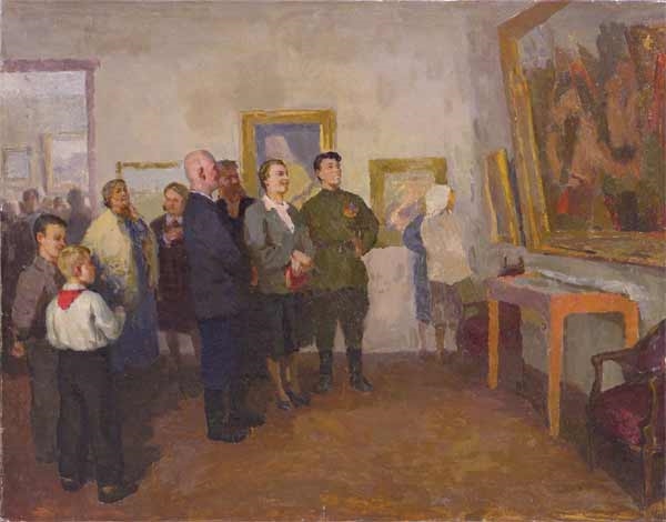 Gavriil Nikitich Gorelov | In museum (1940) | MutualArt