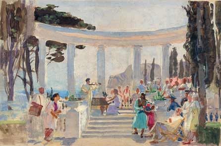 Igor Vladimirovich Radoman | Culture. Sketch of entrance hole fresco of ...