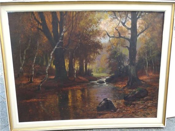 Otto Herrmann | Waldbach (1918) | MutualArt