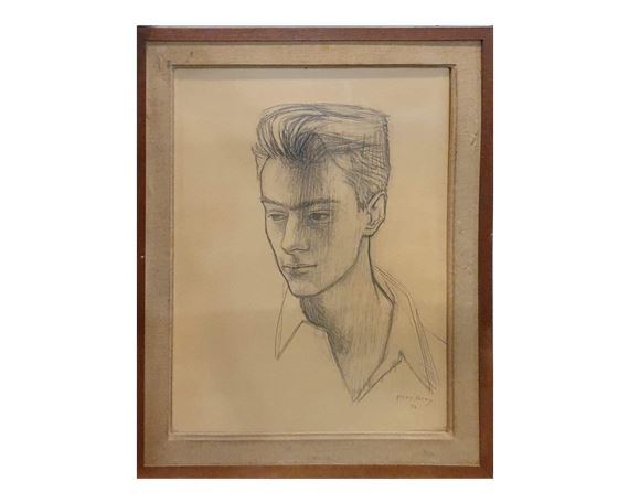 Édouard-Georges Mac-Avoy | Portrait of Michel Bastara (1954) | MutualArt