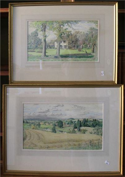 Stanley Roy Badmin | A view of Hardiss Farm | MutualArt