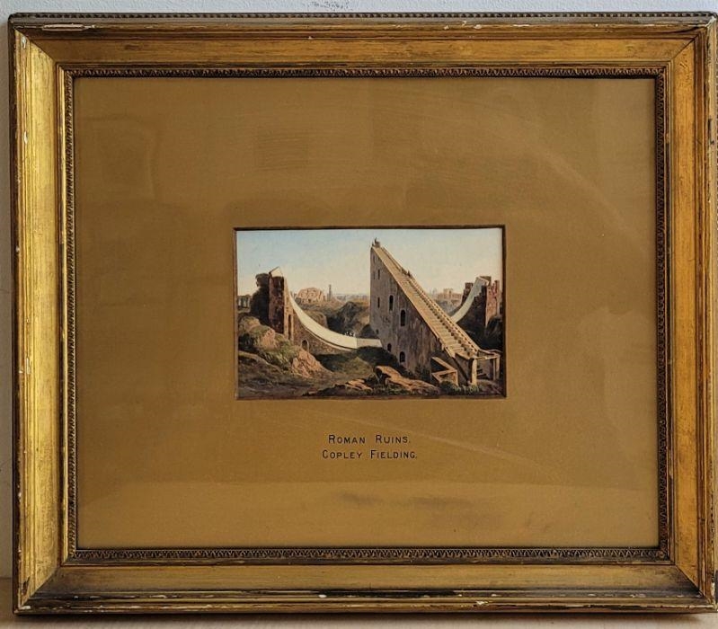 Anthony Vandyke Copley Fielding | Roman Ruins | MutualArt