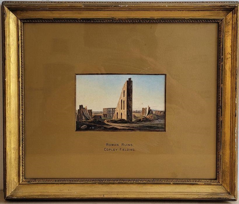 Anthony Vandyke Copley Fielding | Roman Ruins | MutualArt